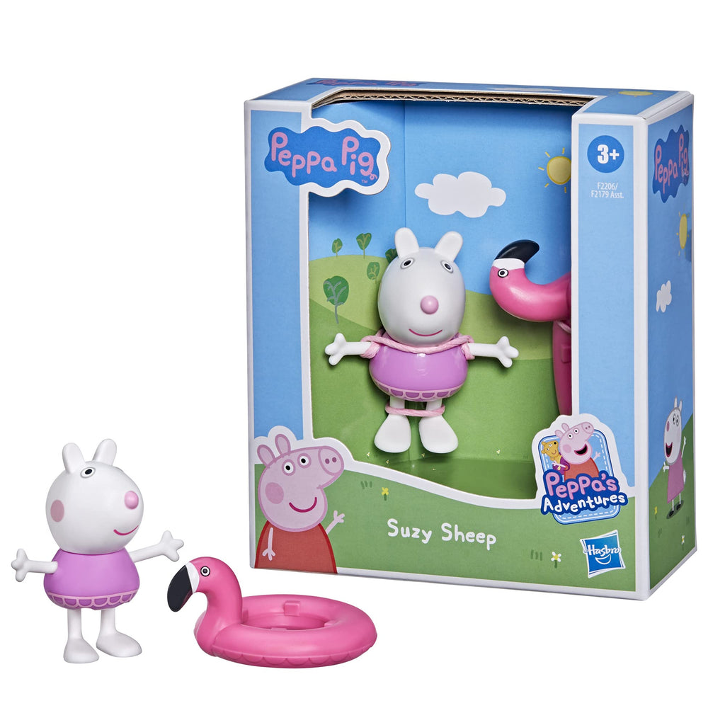Peppa Pig Peppa’s Adventures Peppa’s Fun Friends Preschool Toy, Suzy S ...
