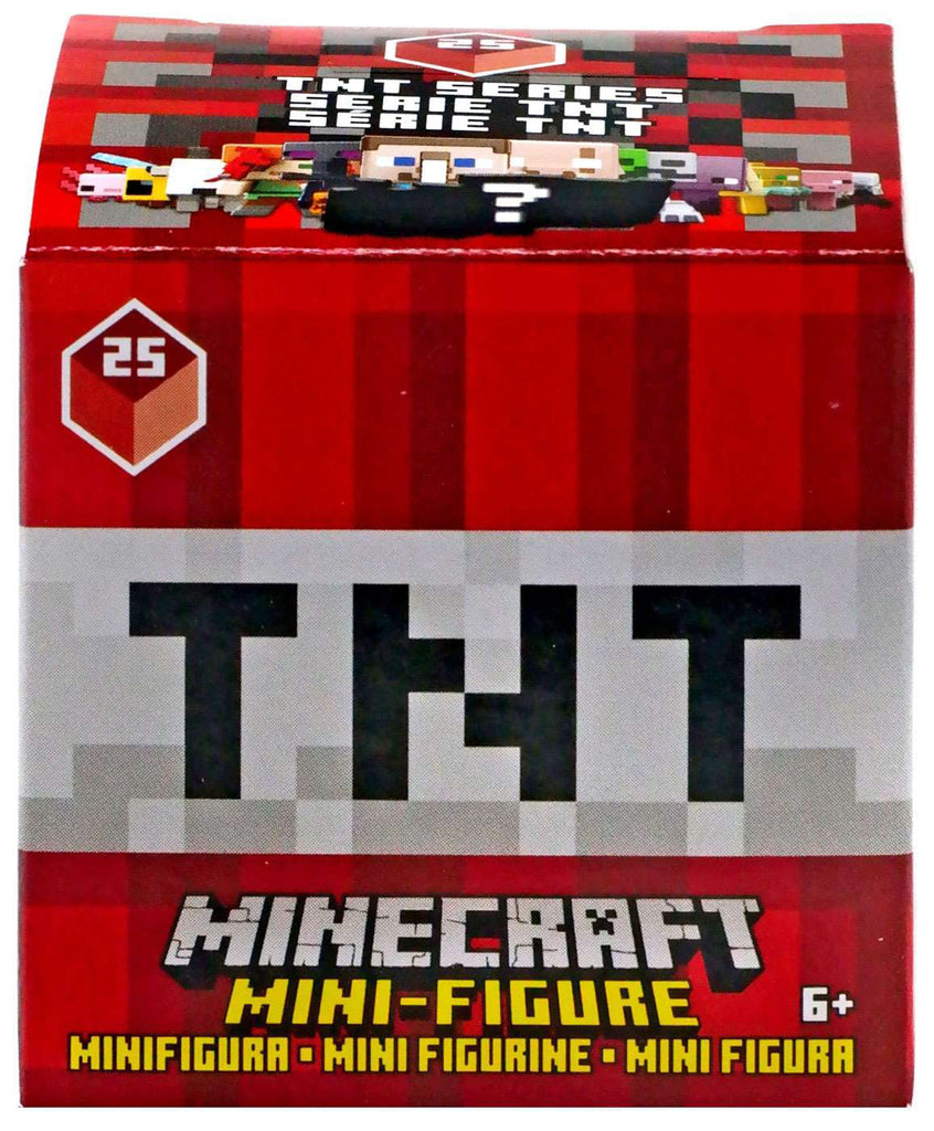 Minecraft TNT Series 25 Mystery Pack (1 RANDOM Figure) | MyKidsToyBin