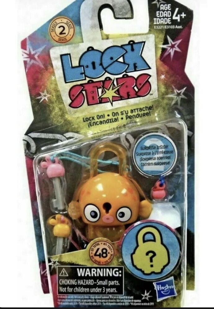 HASBRO Lock Stars Series 2 - GOLD Fish Figure | MyKidsToyBin